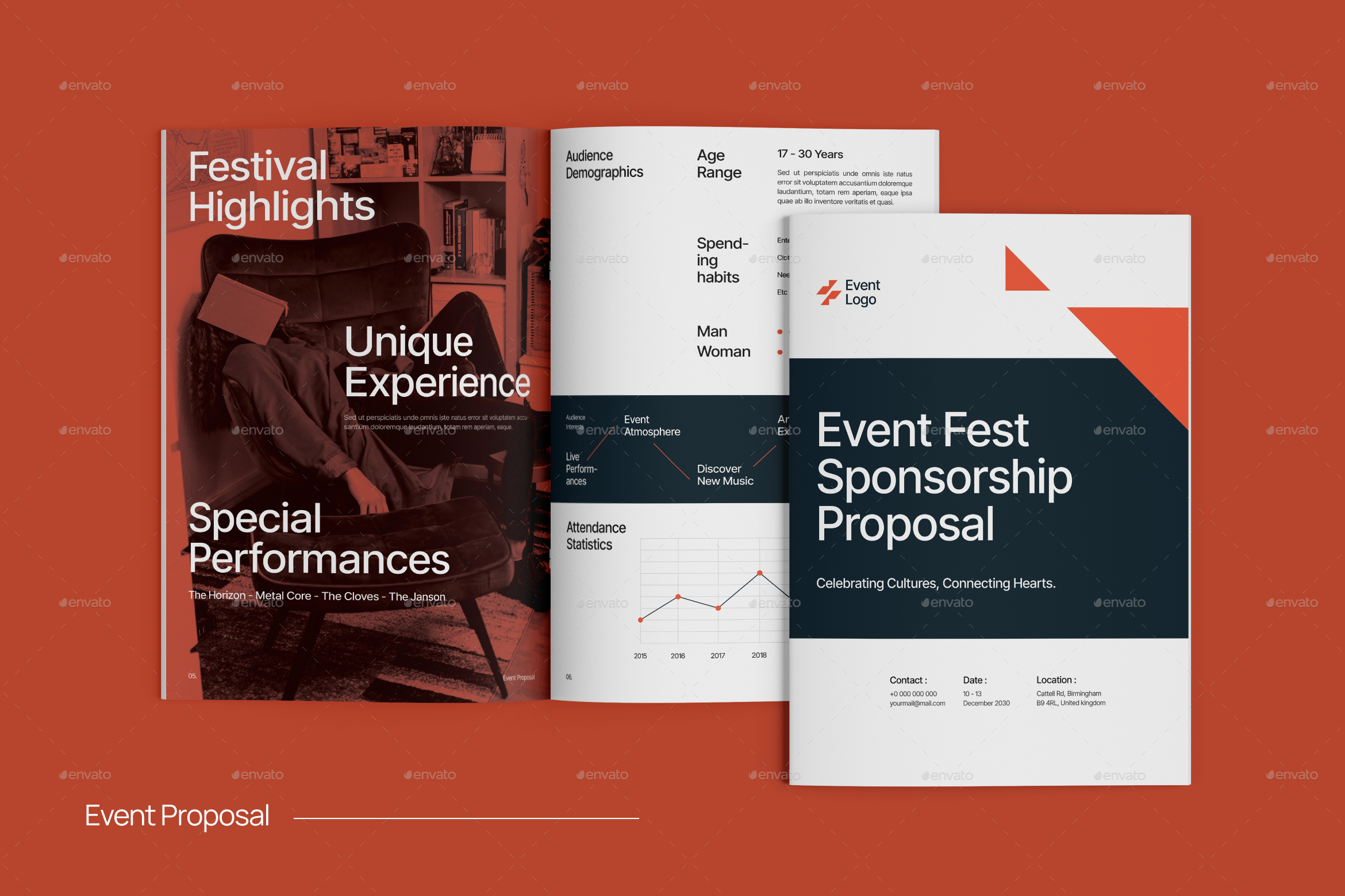 Event Proposal Template, Print Templates | GraphicRiver