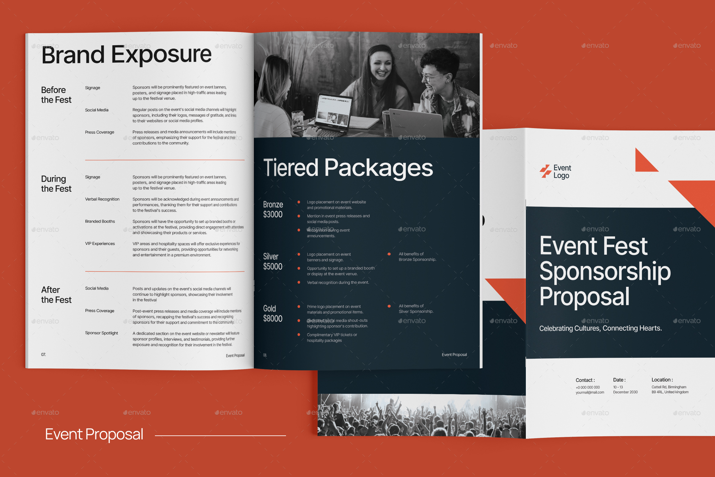 Event Proposal Template, Print Templates | GraphicRiver