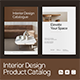 Interior Design Product Catalog Template, Print Templates | GraphicRiver
