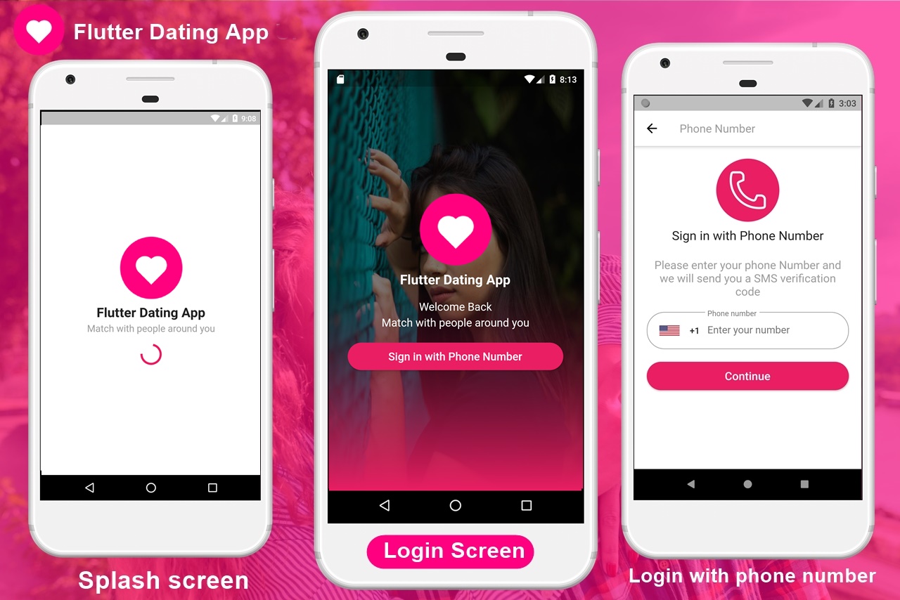 Flutter Complete Dating App for Android & iOS with Admin Panel by AmericoBila