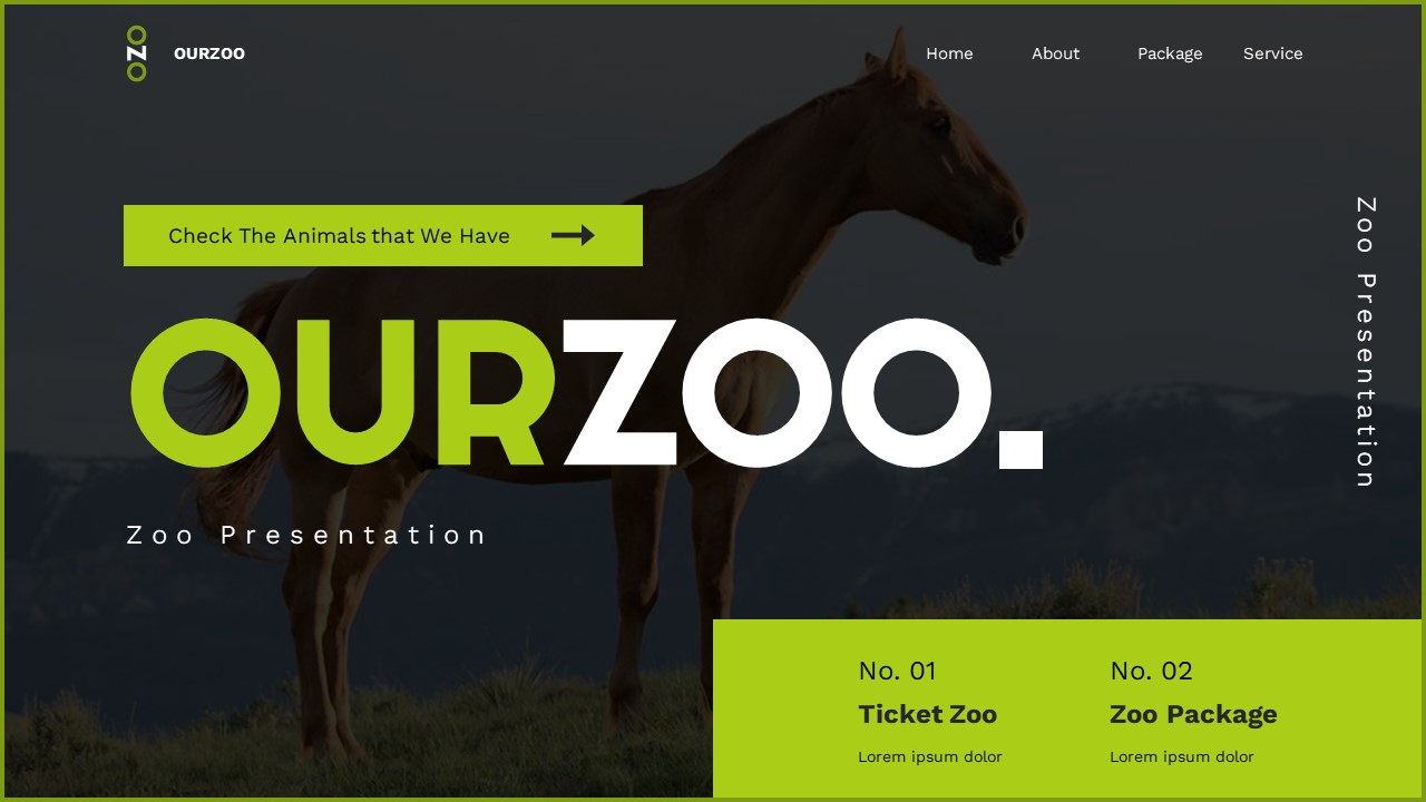 Ourzoo - Zoo Powerpoint Templates, Presentation Templates | GraphicRiver