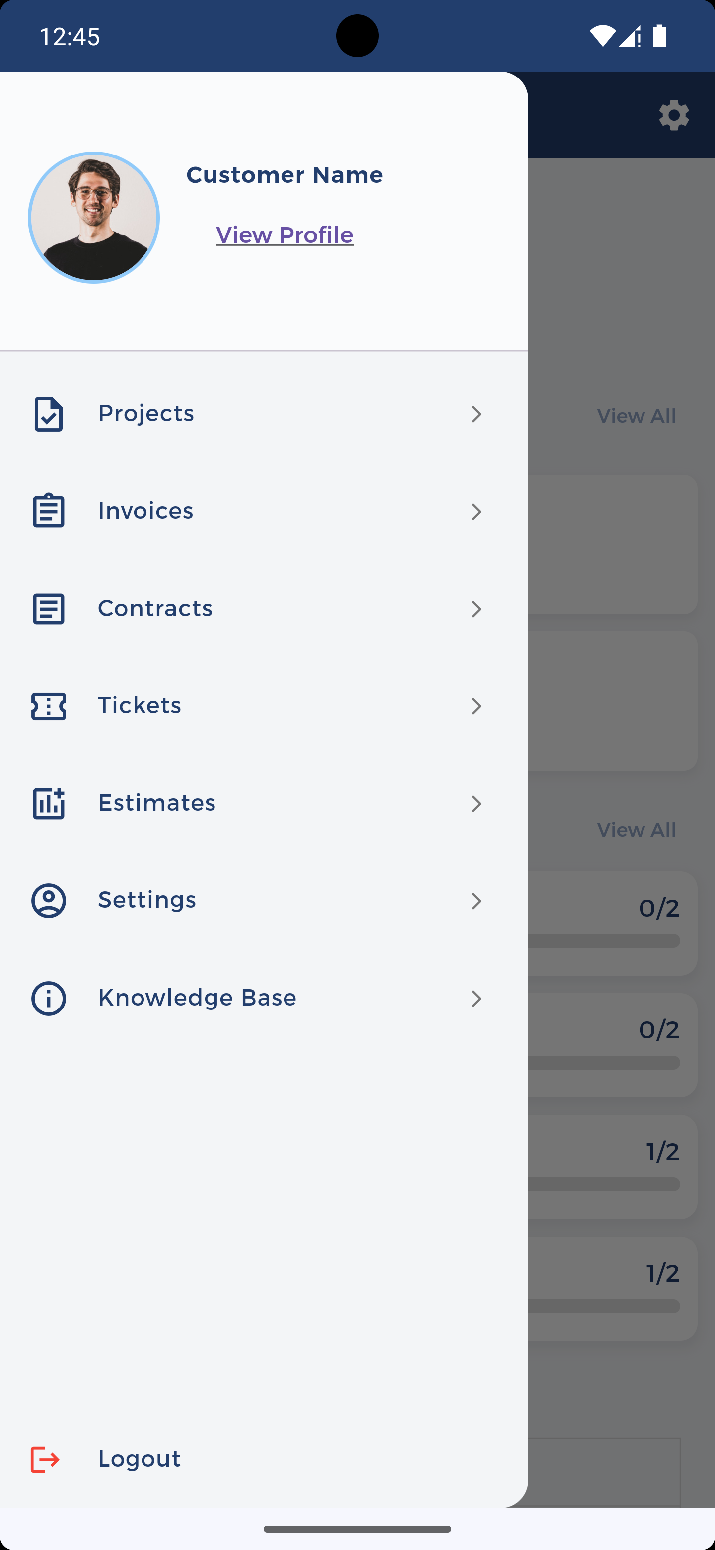 Flutex - Perfex CRM Customer Mobile App by Branditta | CodeCanyon