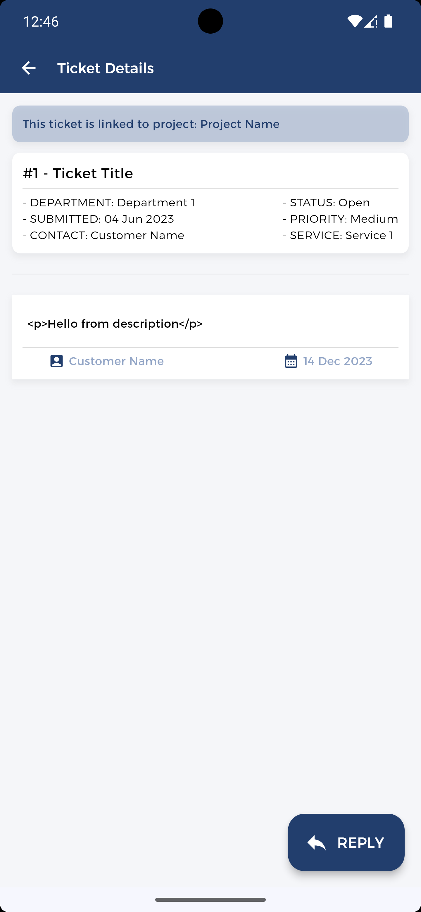 Flutex - Perfex CRM Customer Mobile App by Branditta | CodeCanyon