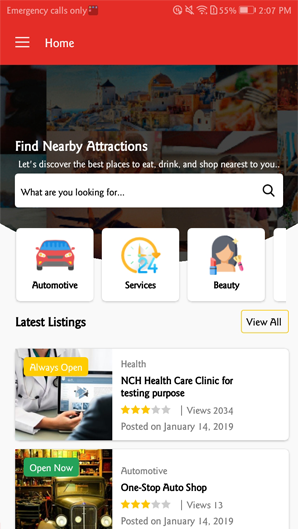 DWT Listing - Directory & Listing React Native App by scriptsbundle DWT Listing - Directory & Listing React Native App by scriptsbundle