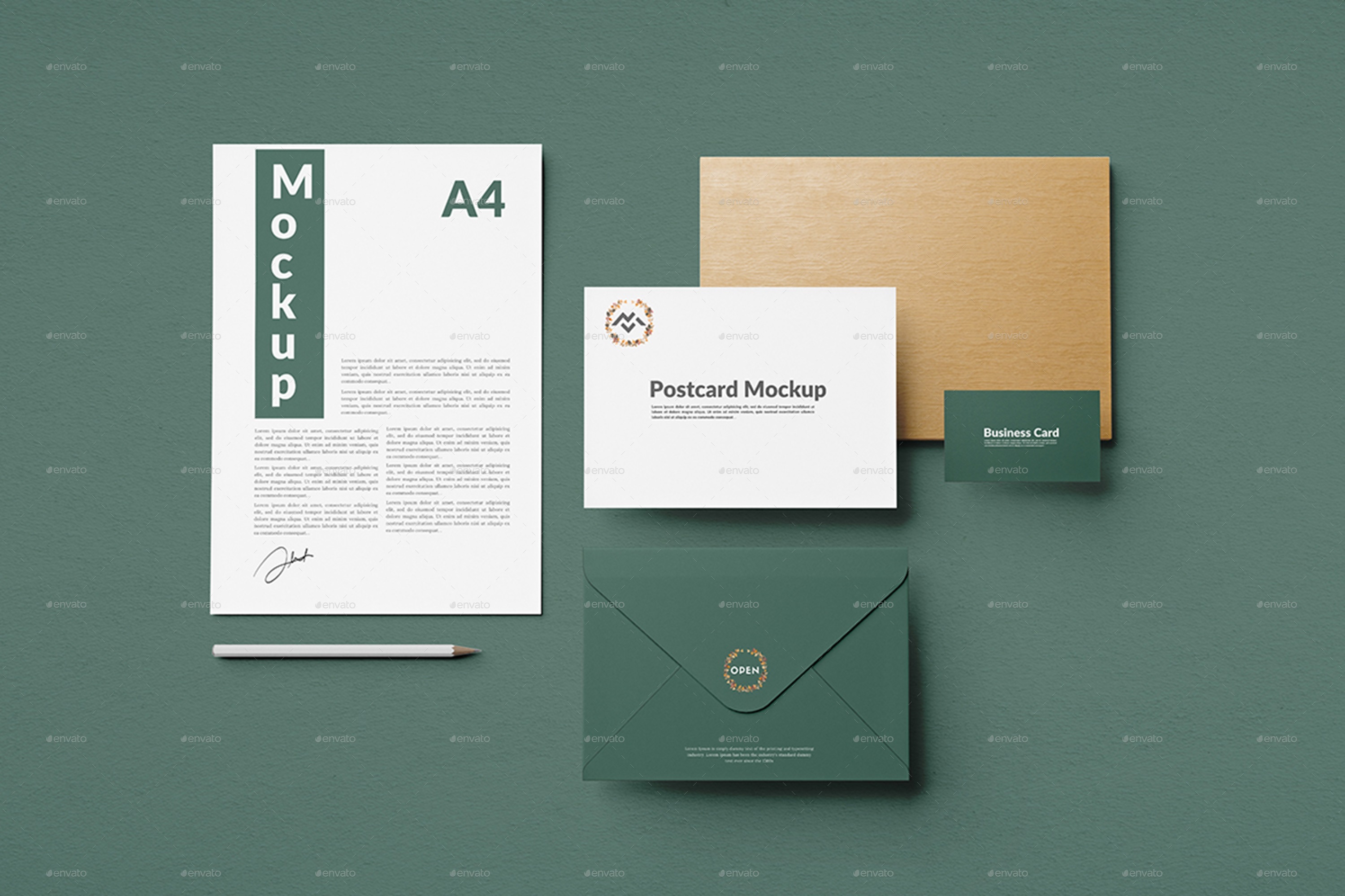 Simple Stationery / Branding Mockup, Graphics | GraphicRiver