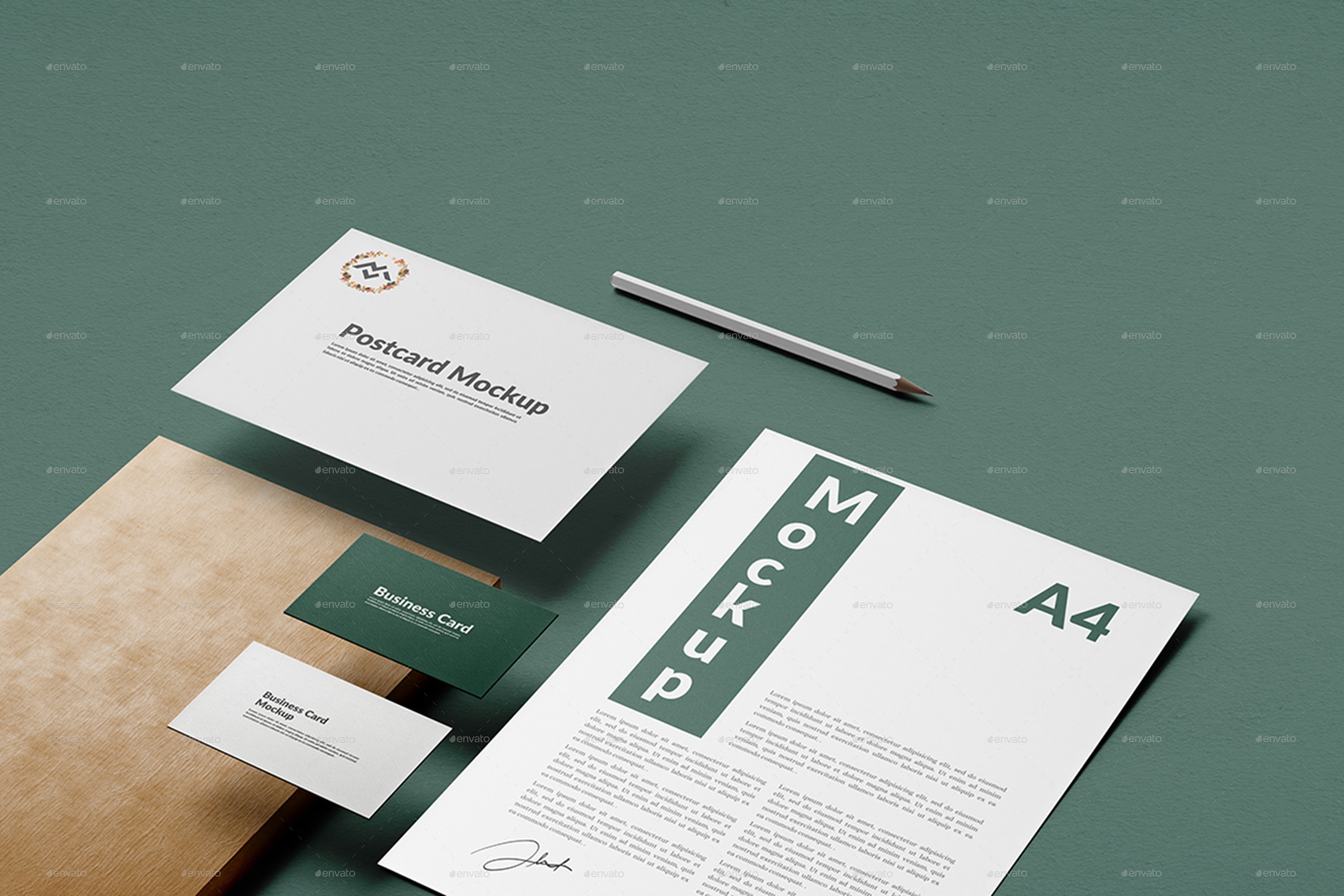 Simple Stationery / Branding Mockup, Graphics | GraphicRiver