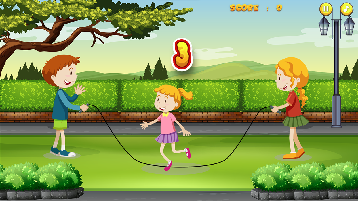 Skipping Rope Game (Construct 3 | C3P | HTML5) Kids Game by Pro_Gaming