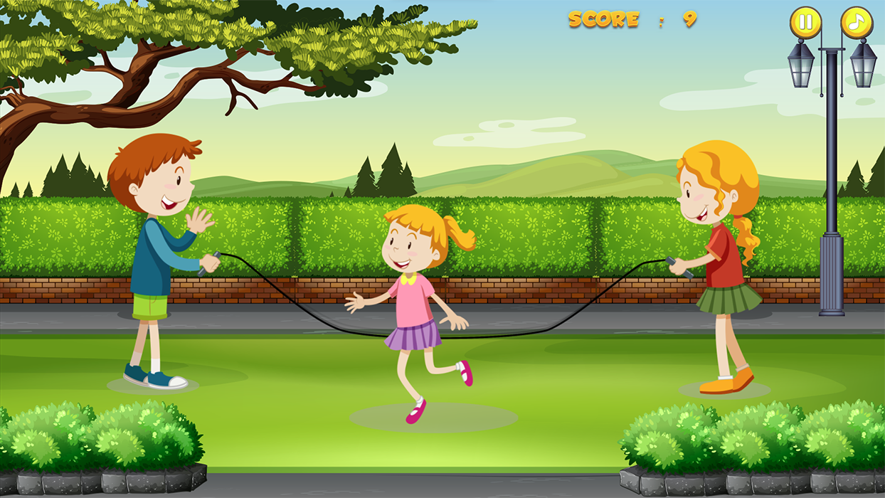 Skipping Rope Game (Construct 3 | C3P | HTML5) Kids Game by CGFX-Studio