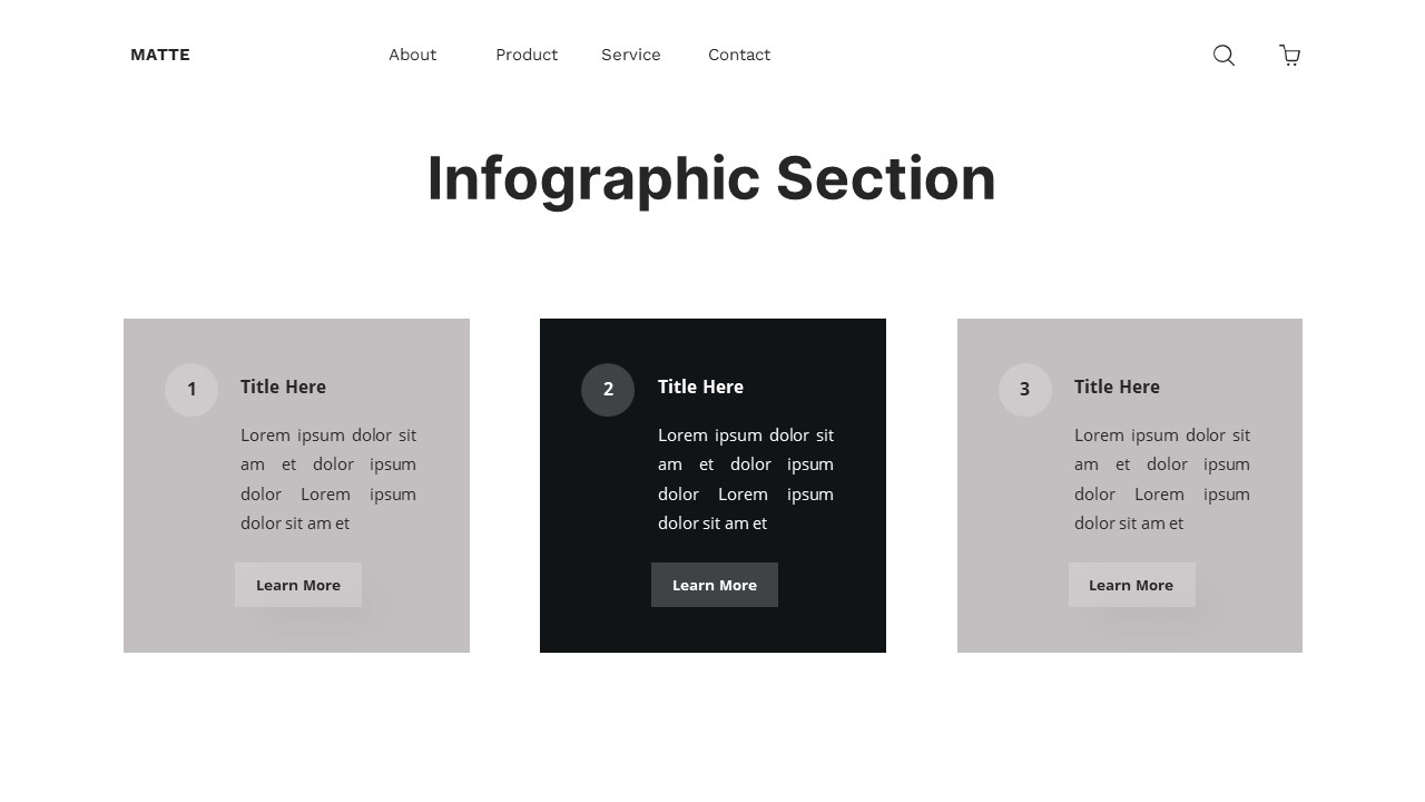 Matte - Black Fashion Keynote Templates, Presentation Templates ...