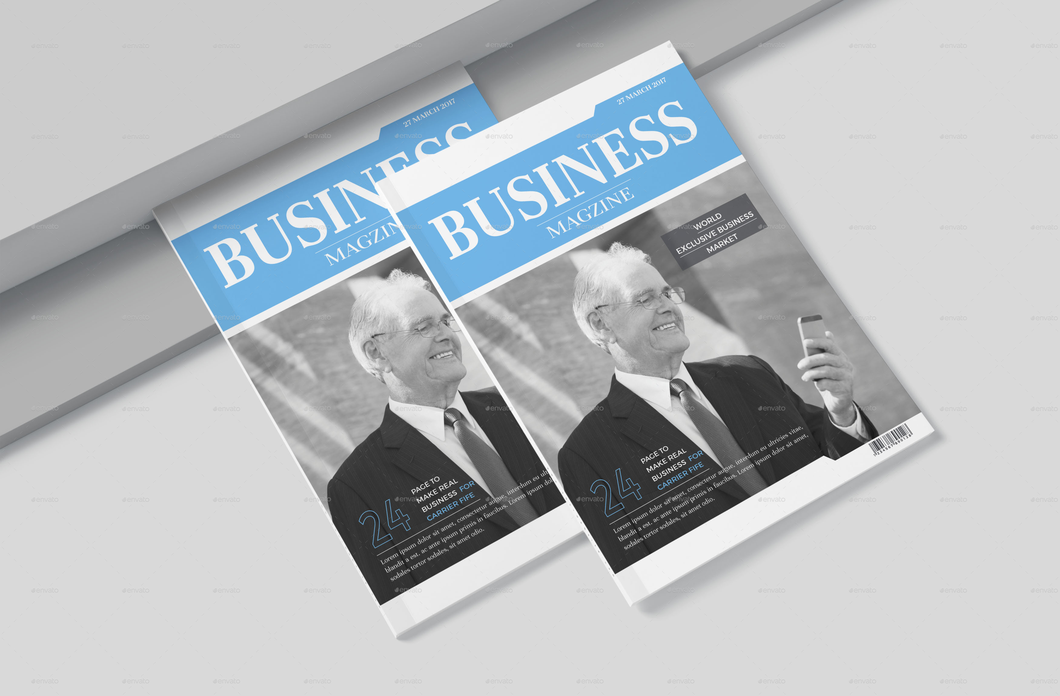 Business Magazine Template, Print Templates | GraphicRiver