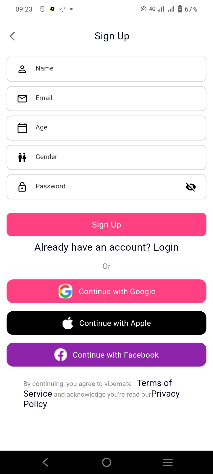 Vibe Mate Dating App flutter UI Kit by CodentraTech | CodeCanyon