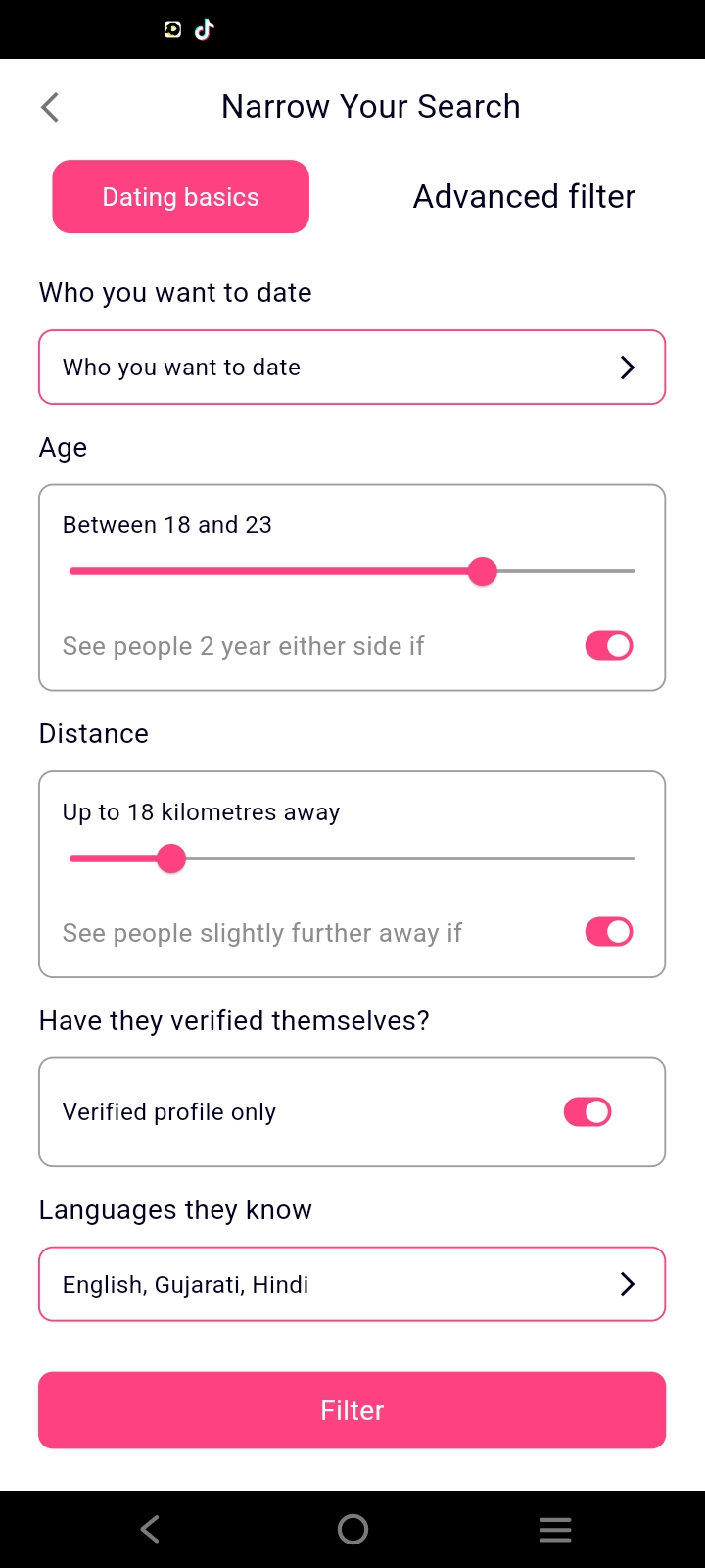 Vibe Mate Dating App flutter UI Kit by CodentraTech | CodeCanyon