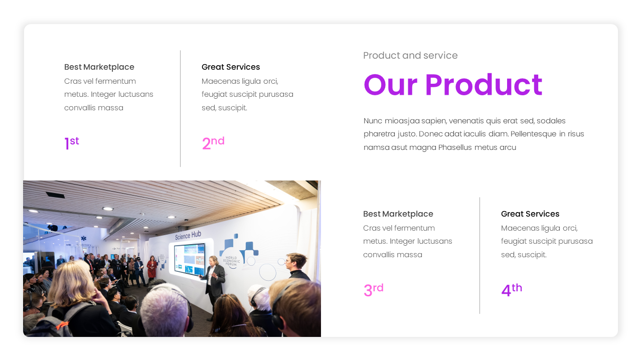 Ponta - Digital Business Presentation Template, Presentation Templates