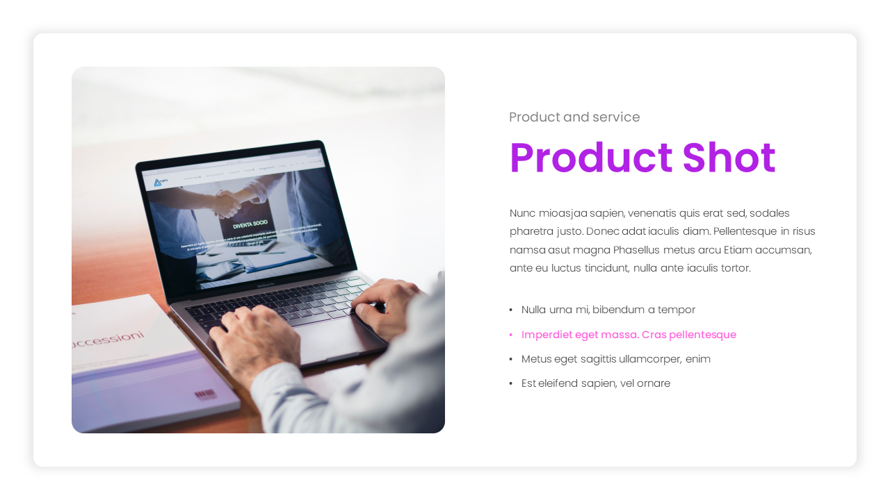 Ponta - Digital Business Presentation Template, Presentation Templates