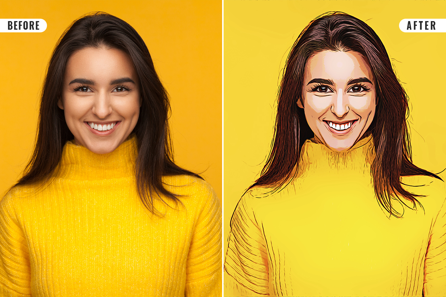 Cartoonize Photo Effect, Add-ons | GraphicRiver