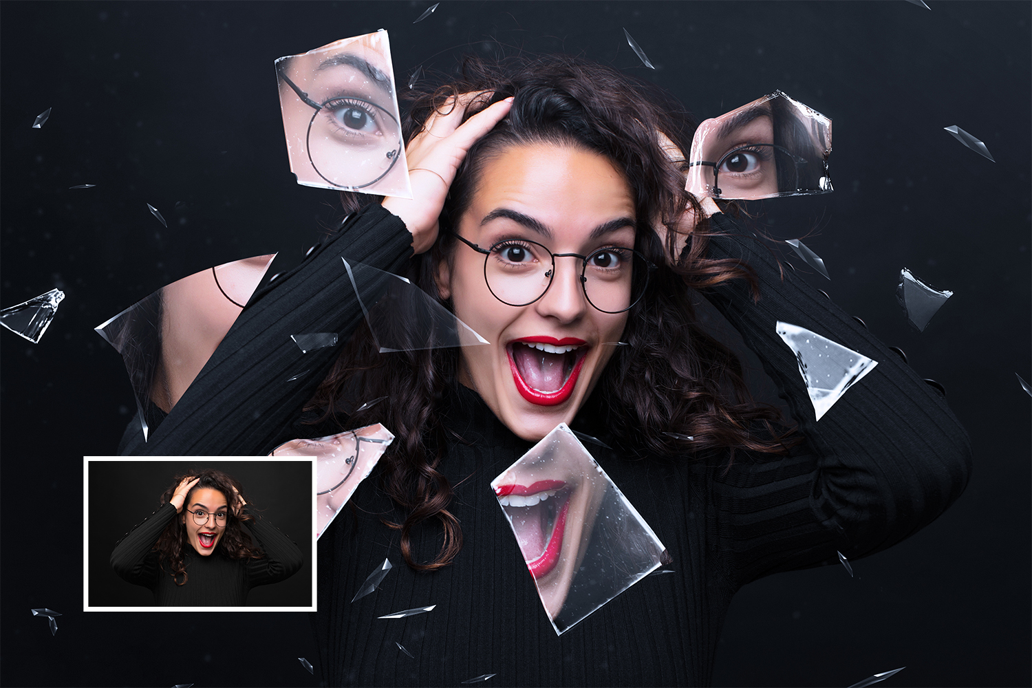 Broken Glass Photo Effect, Add-ons | GraphicRiver