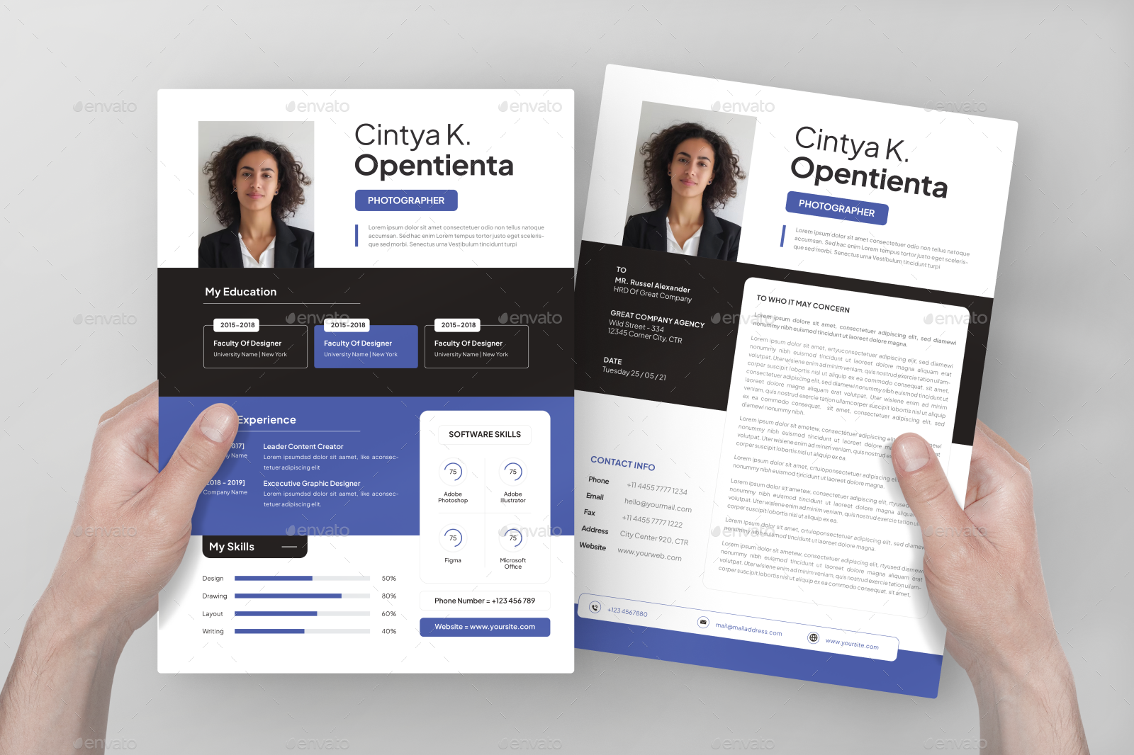 Professional Photography - CV Resume, Print Templates | GraphicRiver