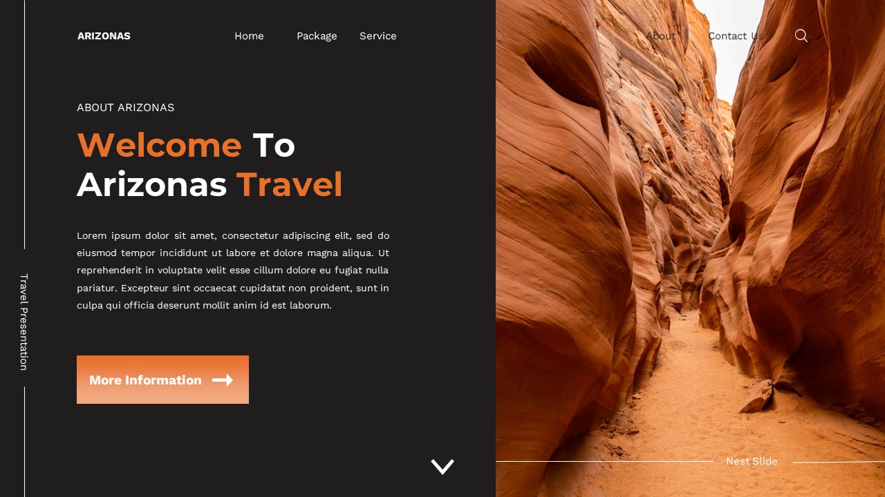 Arizonas - Travel Powerpoint Templates, Presentation Templates ...