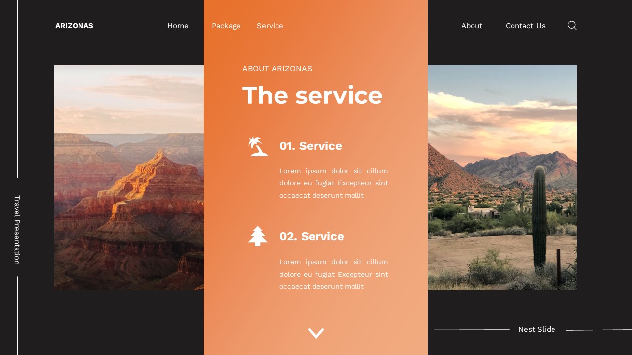 Arizonas - Travel Powerpoint Templates, Presentation Templates ...