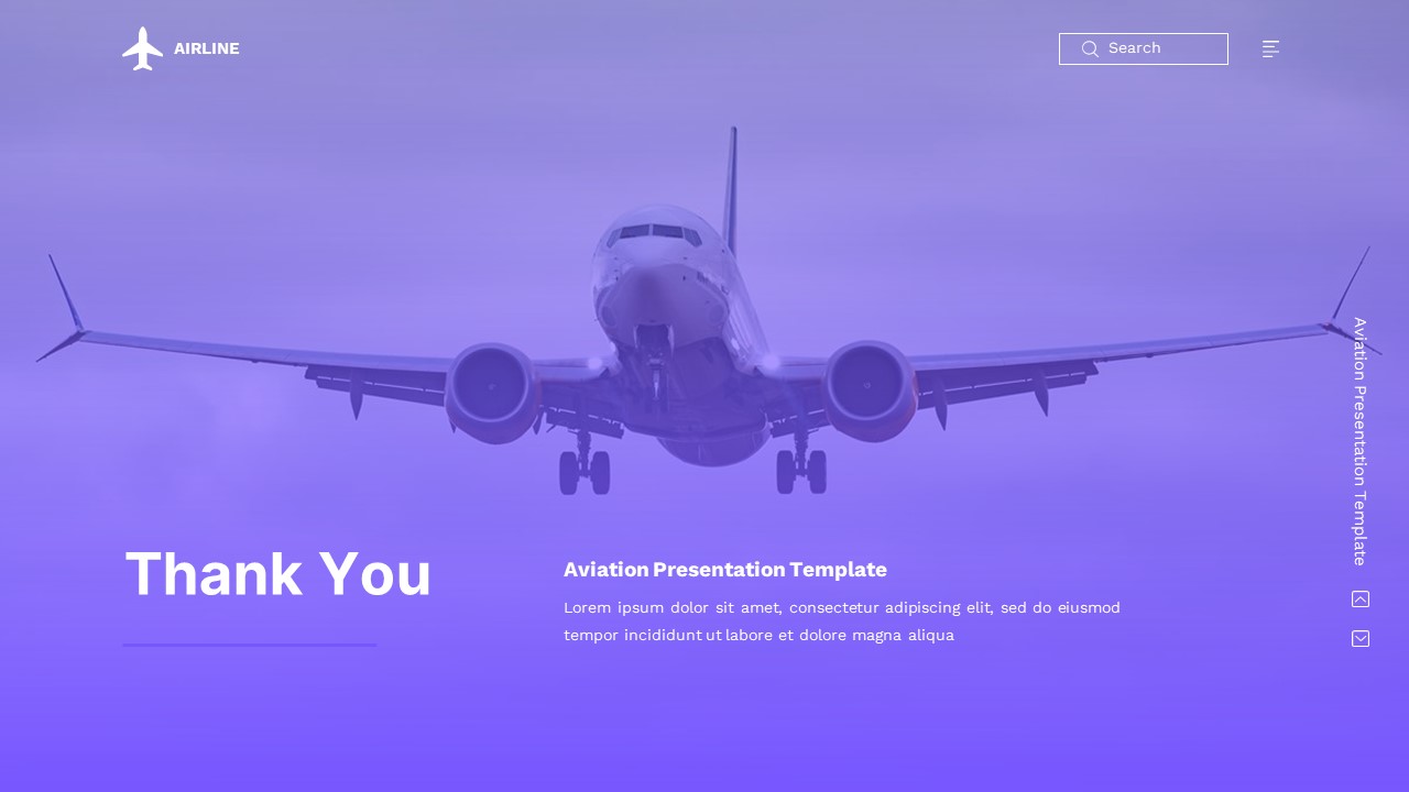 Airline - Aviation Powerpoint Templates, Presentation Templates ...