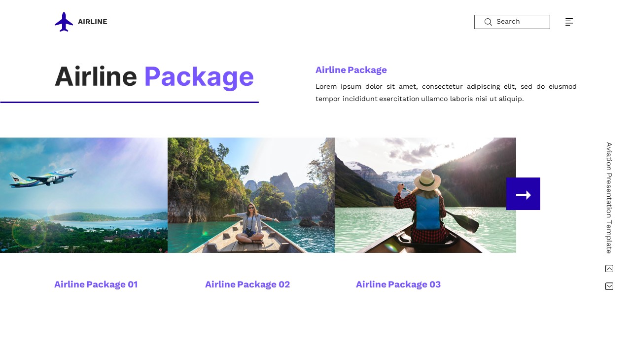 Airline - Aviation Powerpoint Templates, Presentation Templates ...