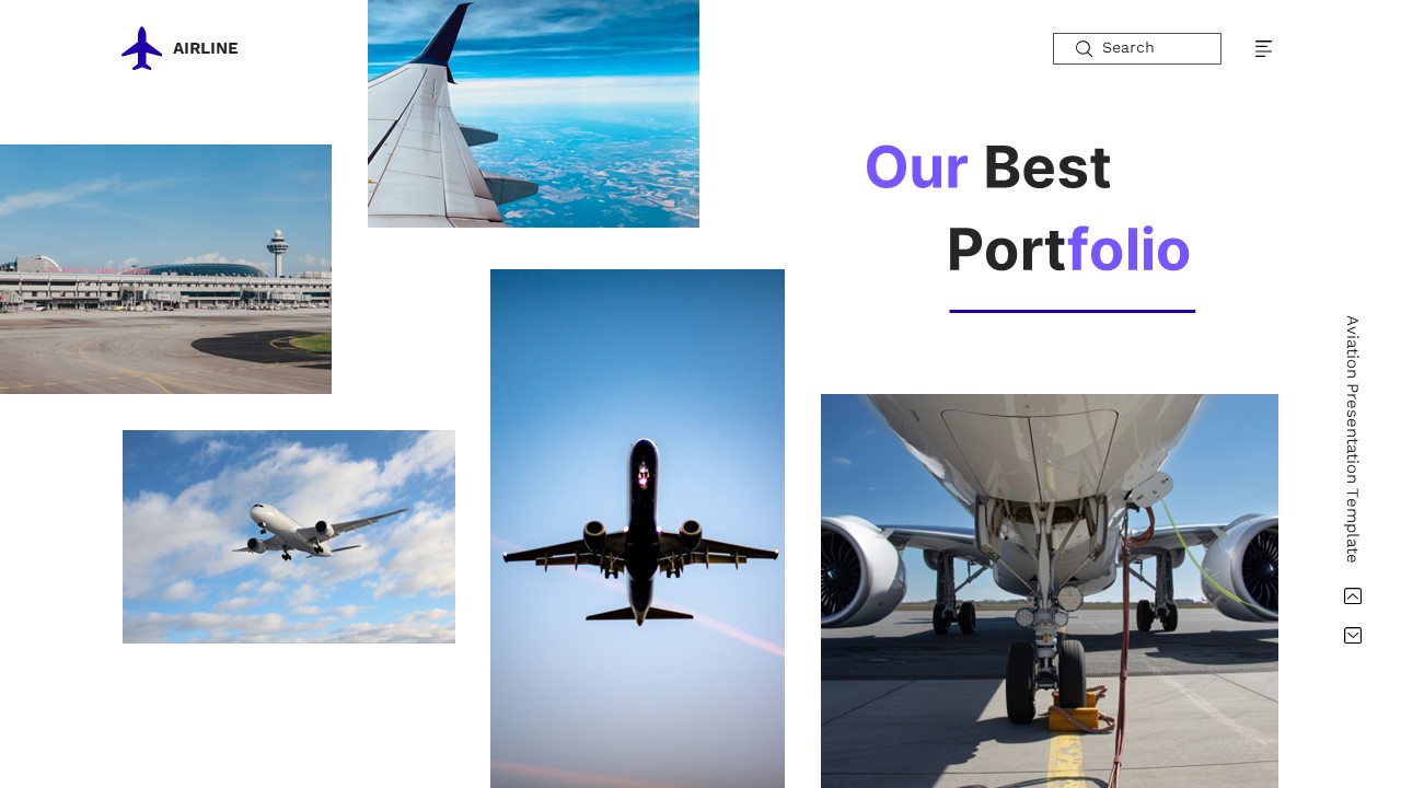 Airline - Aviation Google Slide Templates, Presentation Templates ...