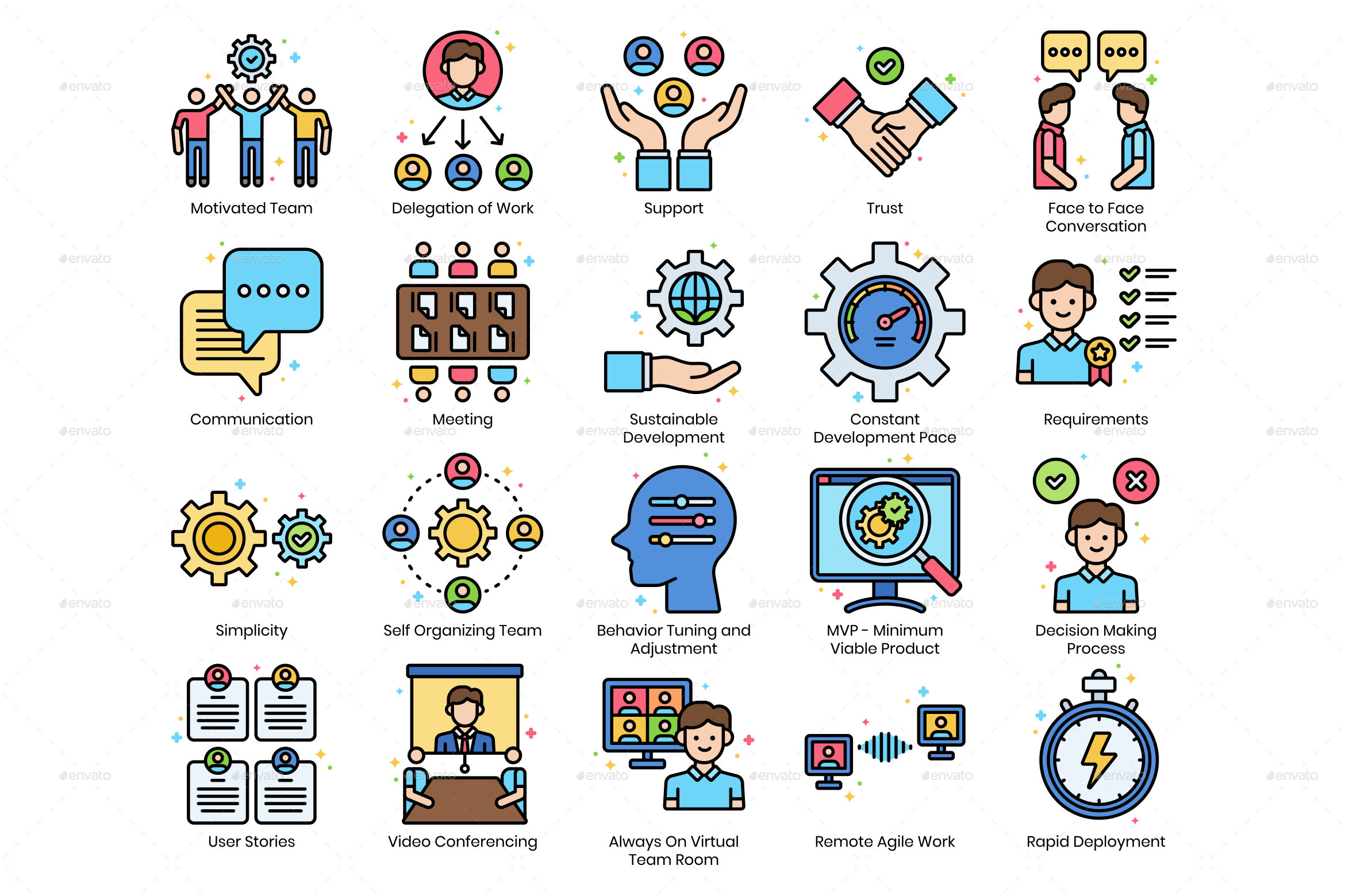 75 Product Labeling Icons | Hazel Series, Icons | GraphicRiver