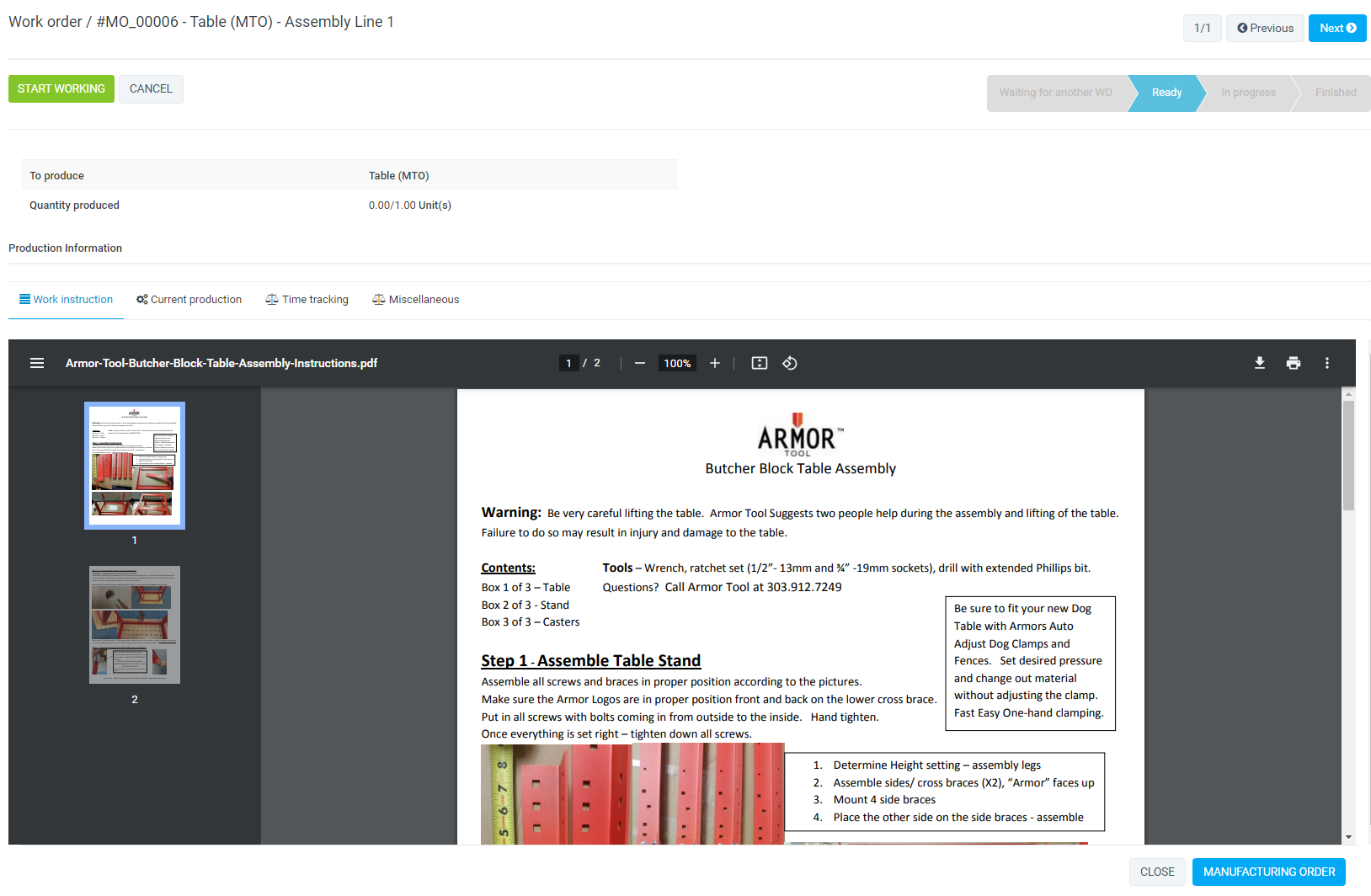Manufacturing Management module for Perfex CRM by GreenTech_Solutions