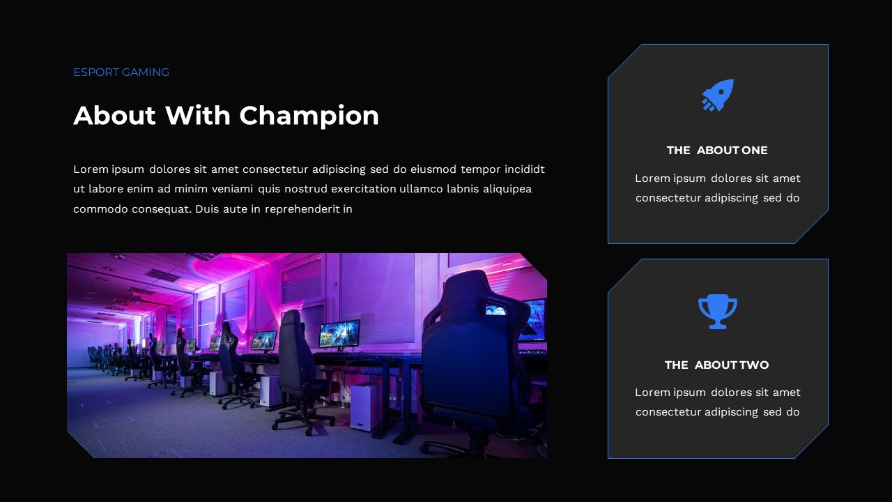 Galactic - Esport Gaming Keynote Template, Presentation Templates ...