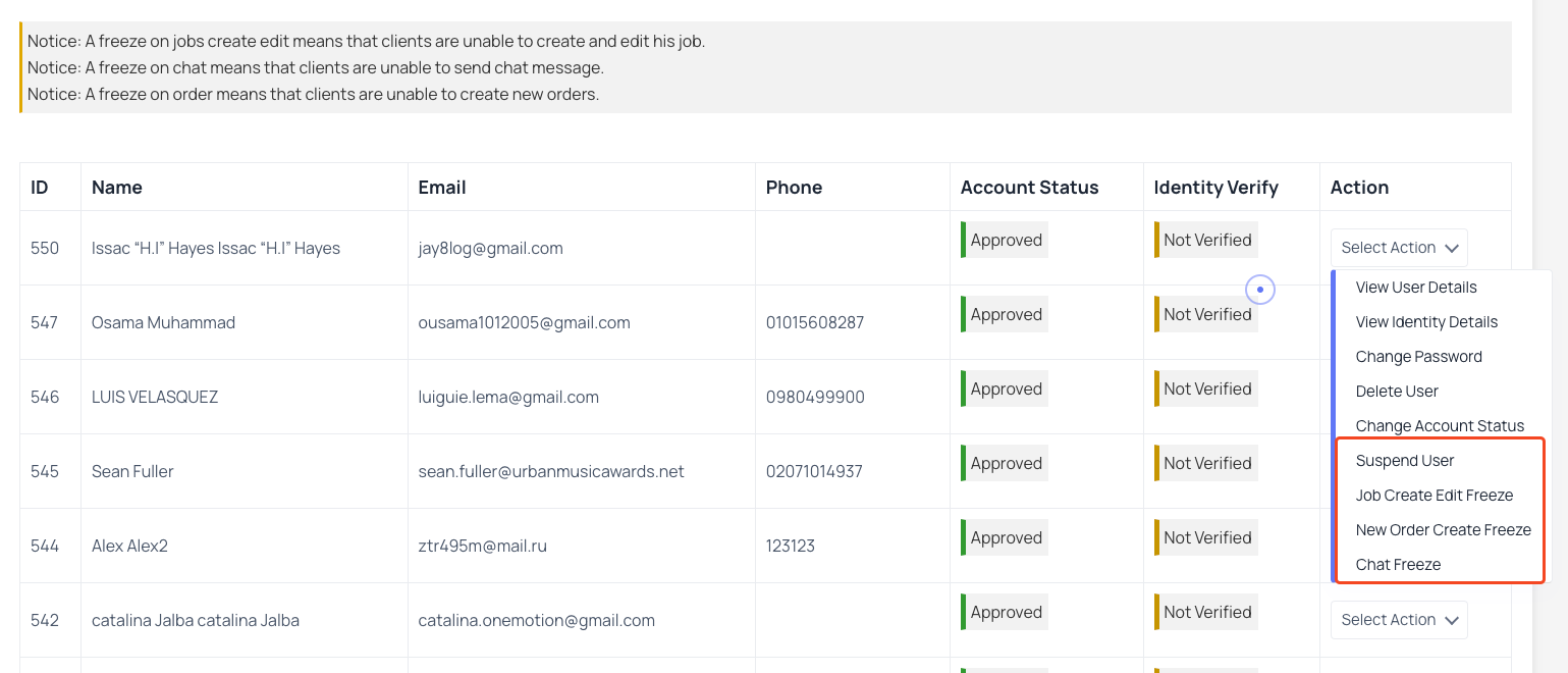 Security Plugin for Xilancer – Freelancer Marketplace Platform by xgenious