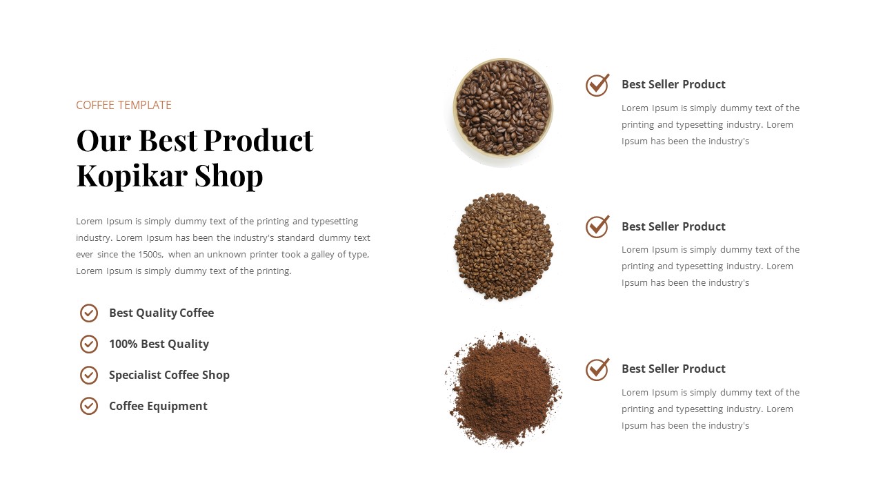 Kopikar - Coffee Shop Keynote Template, Presentation Templates ...