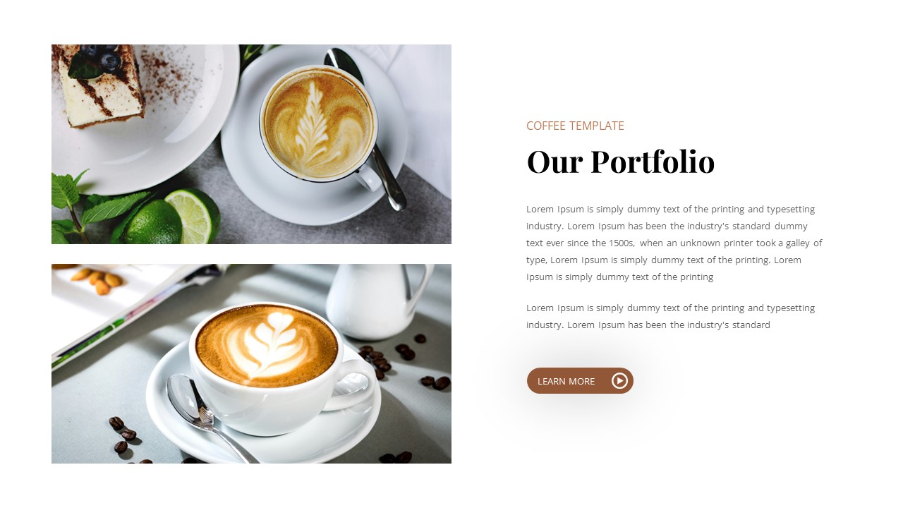 Kopikar - Coffee Shop Keynote Template, Presentation Templates ...
