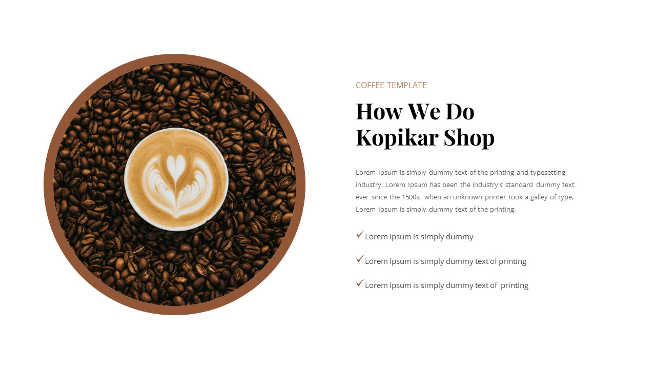 Kopikar - Coffee Shop Keynote Template, Presentation Templates ...