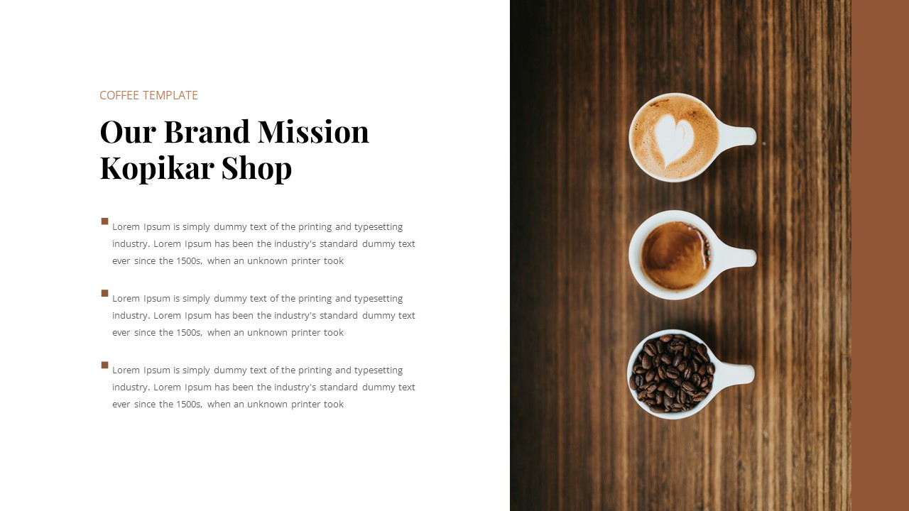 Kopikar - Coffee Shop Keynote Template, Presentation Templates ...