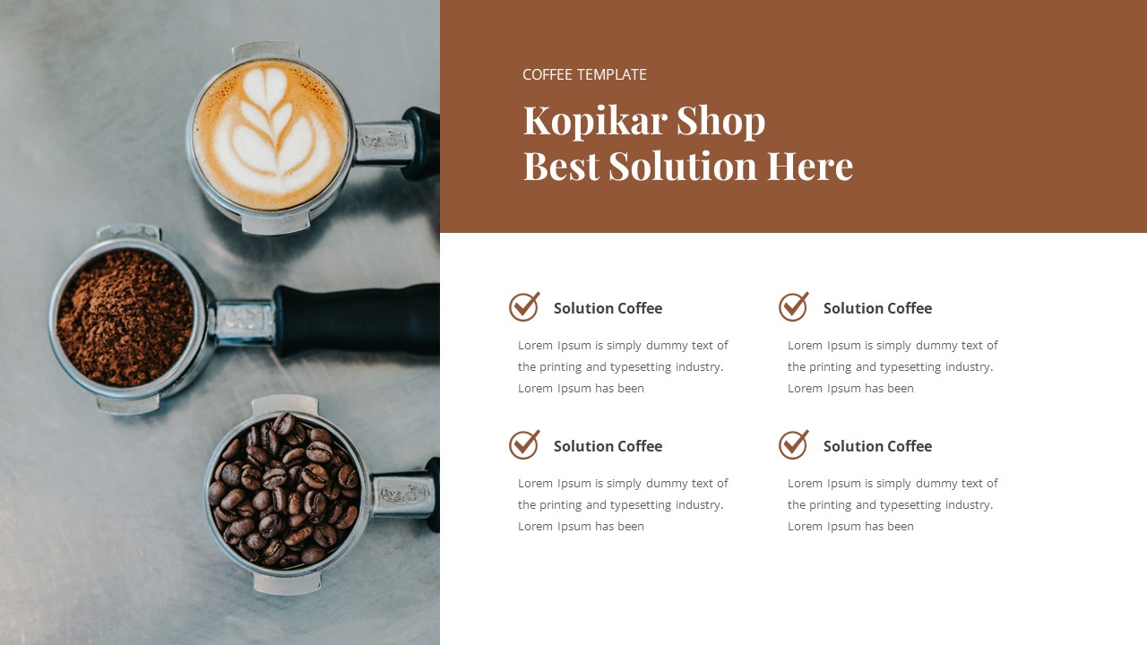 Kopikar - Coffee Shop Keynote Template, Presentation Templates ...