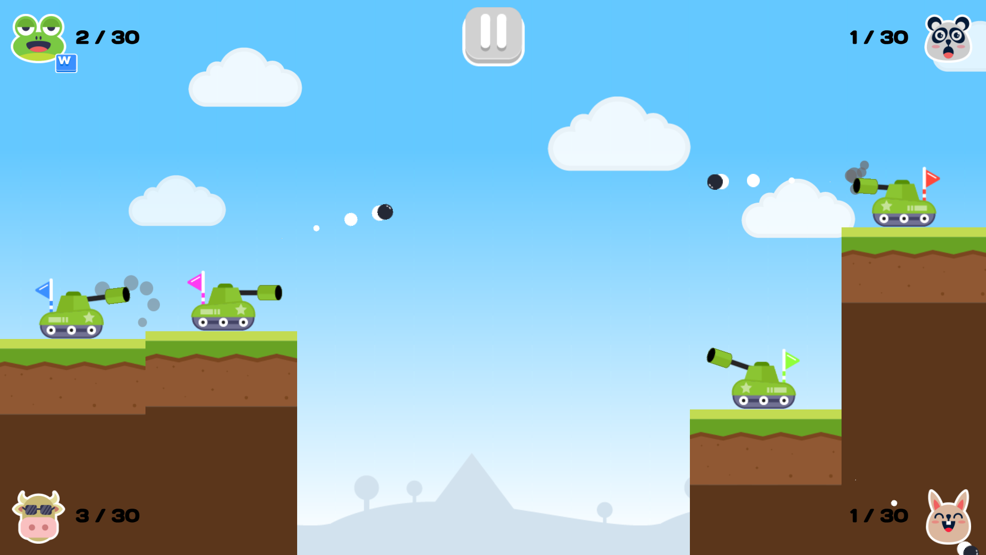 Tank 1 4 Player Mode 2 Modes Construct 3 C3p By Thisismerson Codecanyon