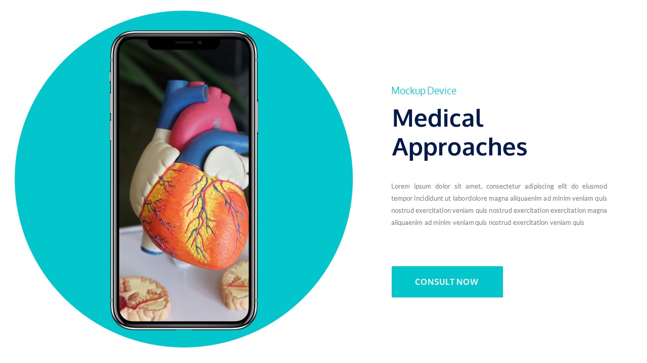 Mediplus - Medical Clinic Google Slides Template, Presentation Templates