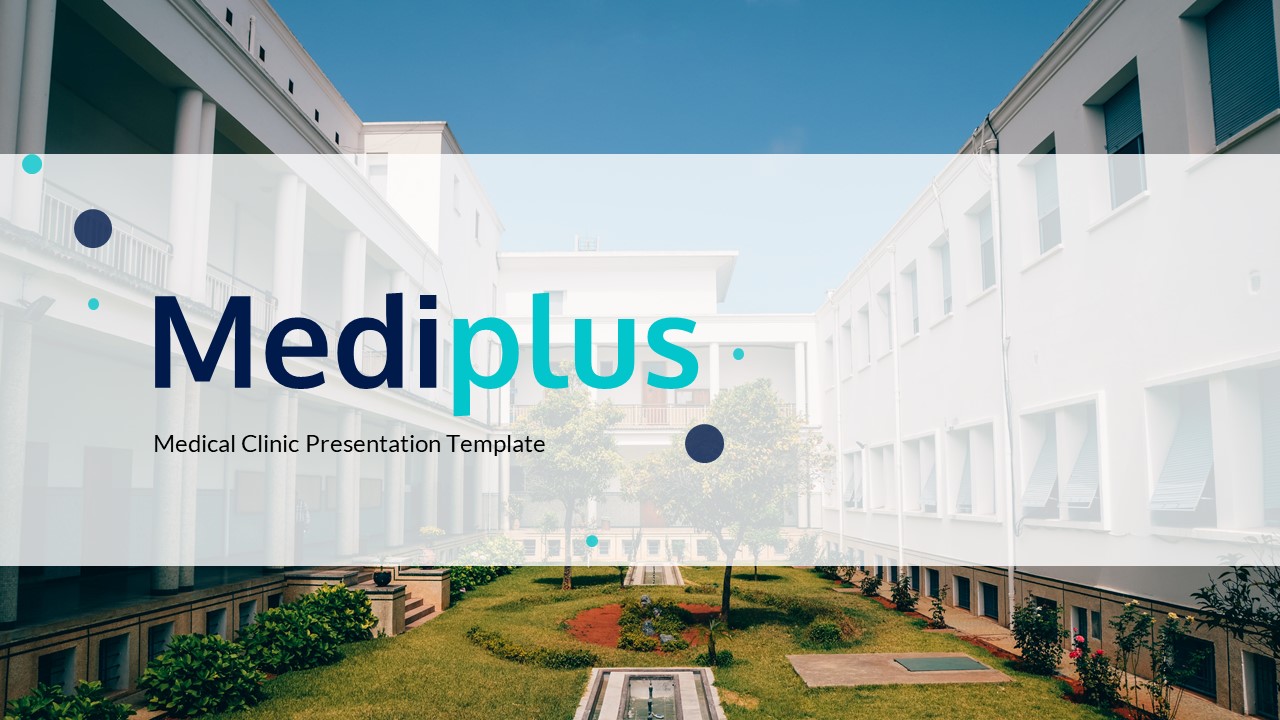 Mediplus - Medical Clinic Google Slides Template, Presentation Templates