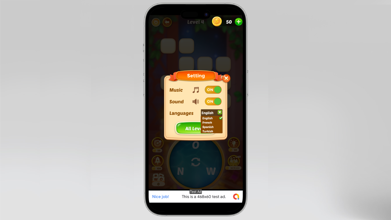 Word Link Puzzle - Unity Complete Games by dotmob | CodeCanyon