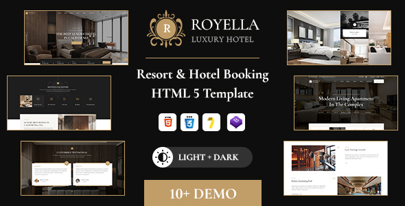 Royella – Resort and Hotel Boking HTML5 Template by Dreamit-Solution