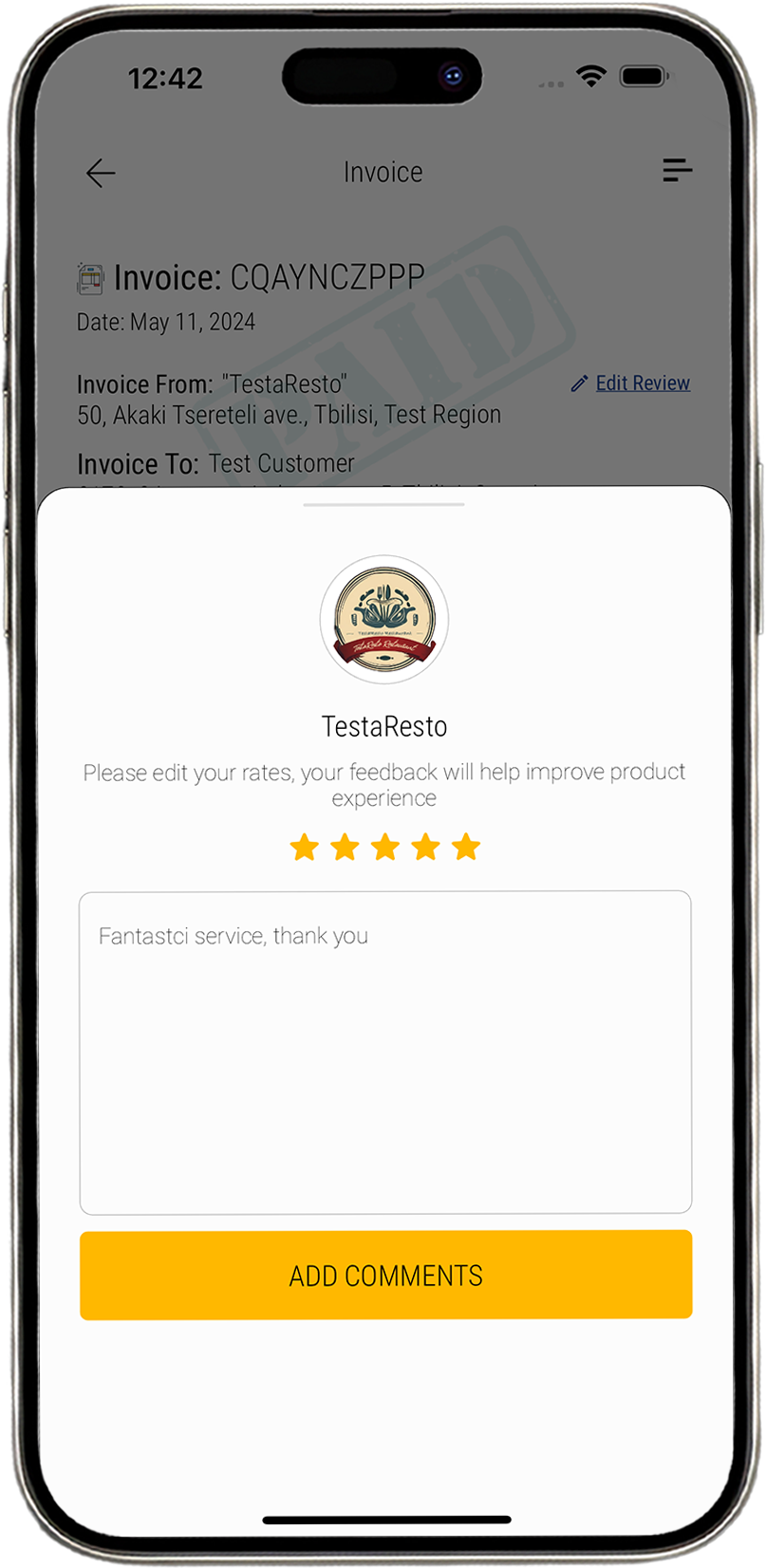 Dobule - Fully Functional Customer Side Mobile App for iOS & Android by MecoNata