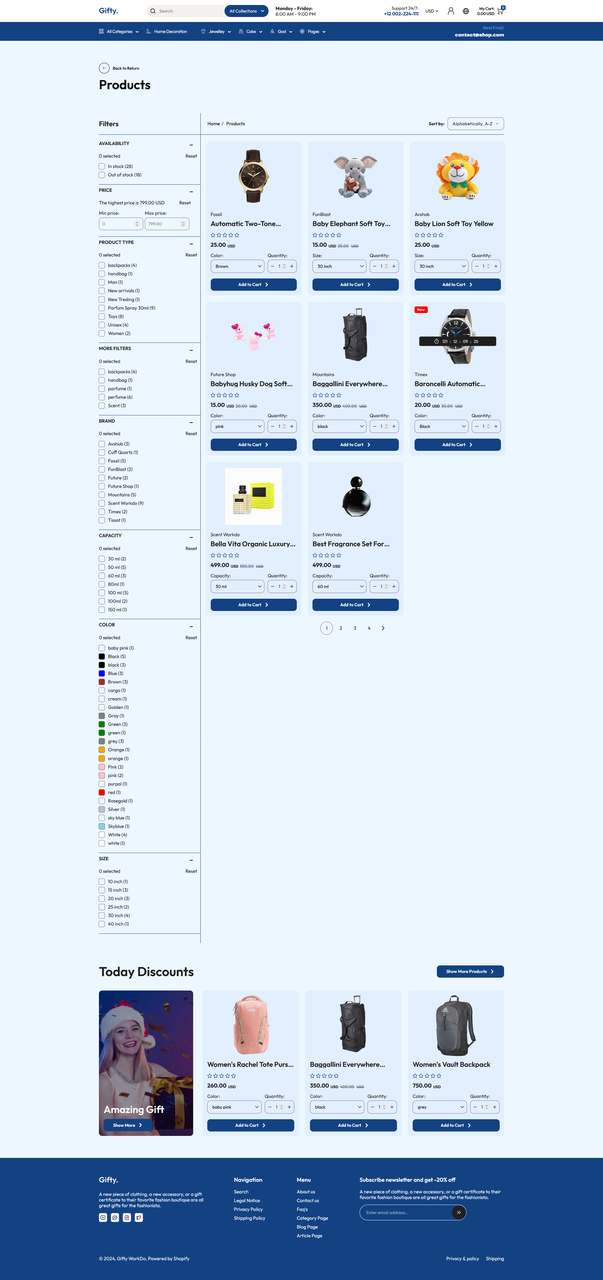 Gifty - More Than Just A Gift Shop Shopify OS 2.0 by WorkDo | ThemeForest