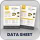 Product Data Sheet, Print Templates | GraphicRiver