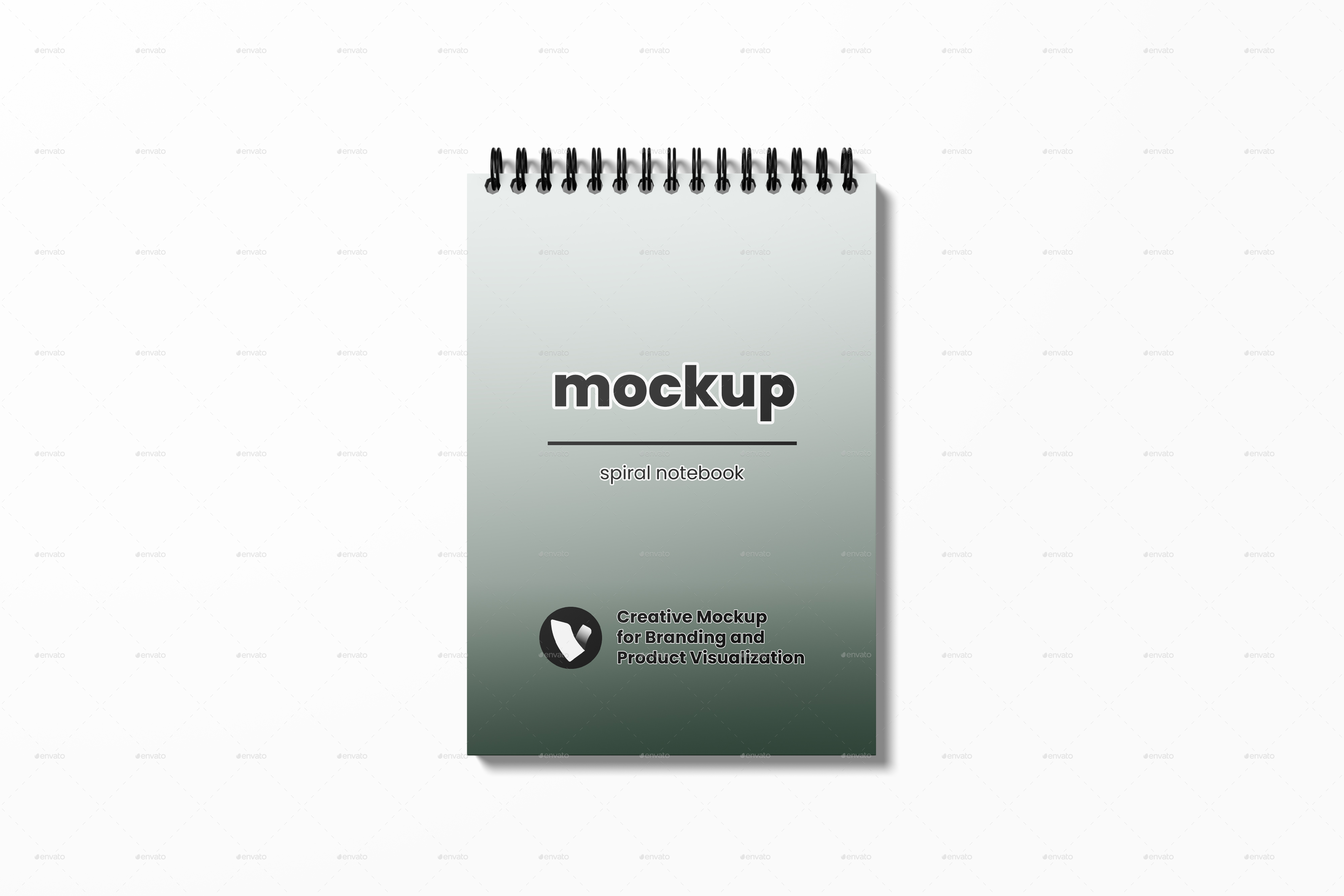 Spiral Notebook Mockup, Graphics | GraphicRiver