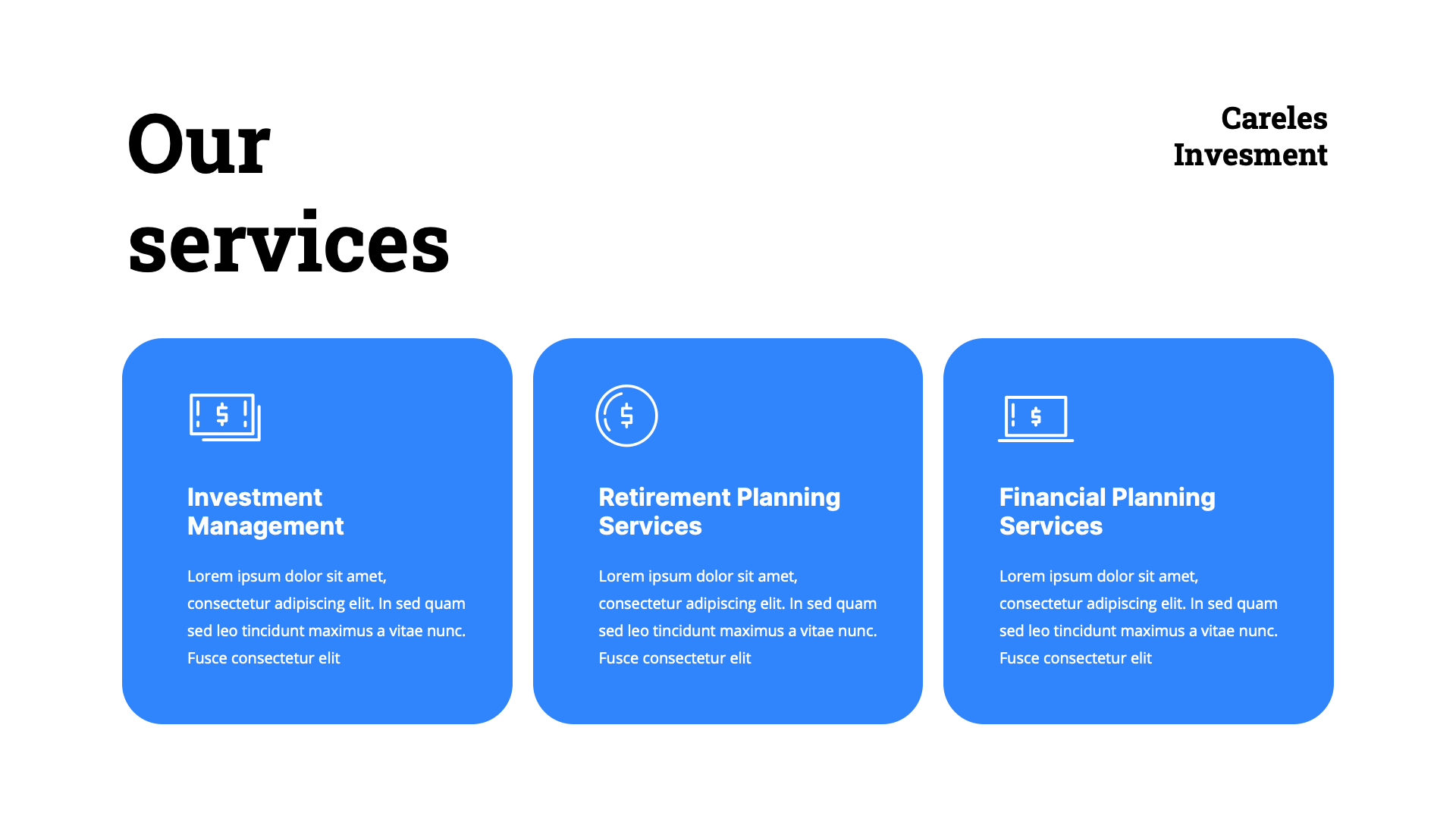 Careles Investment PowerPoint Template, Presentation Templates ...