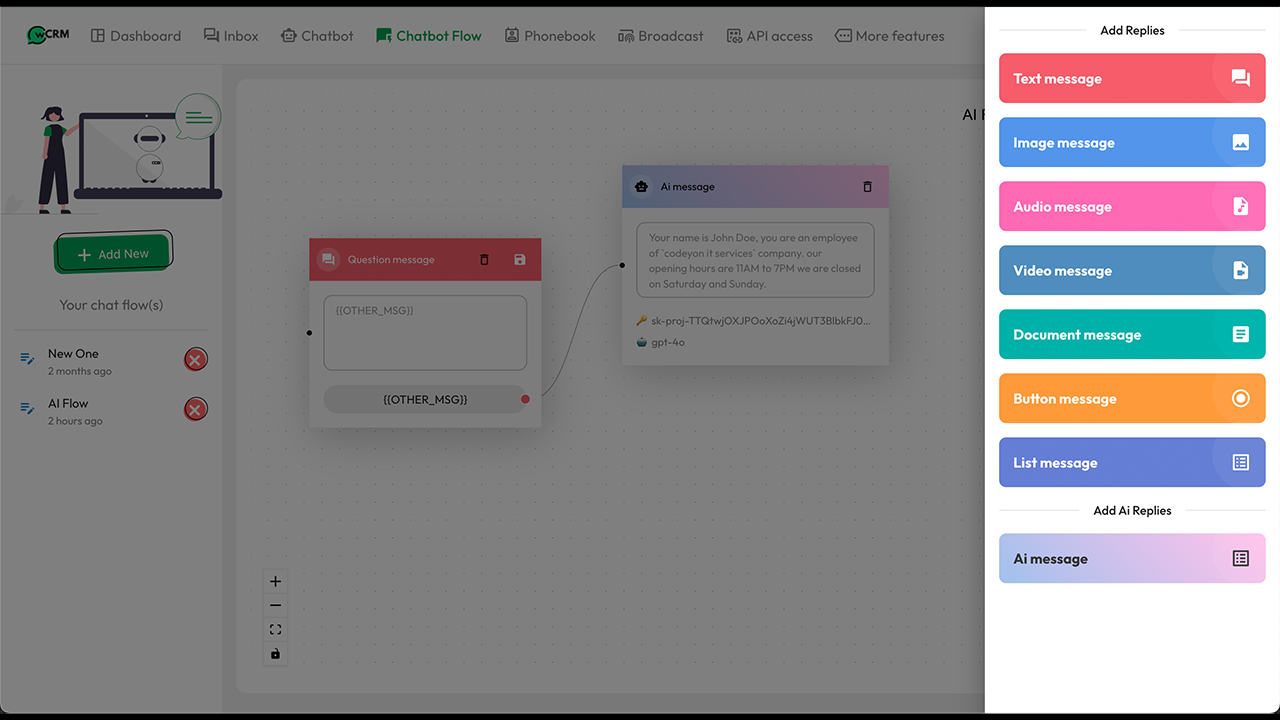 AI Chat for WhatsApp - Add-on for WhatsCRM by codeyon_itservices ...