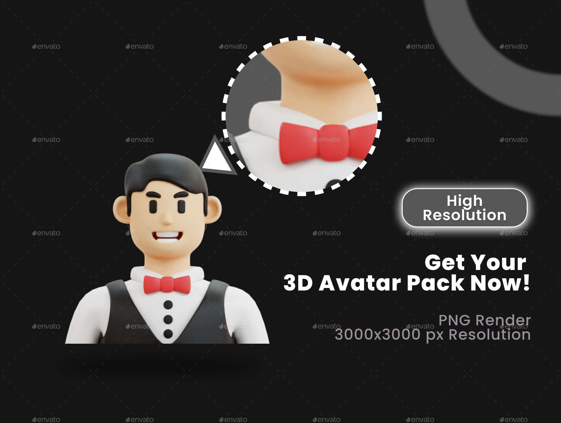 3D Profession Avatar Set Pack, Graphics | GraphicRiver