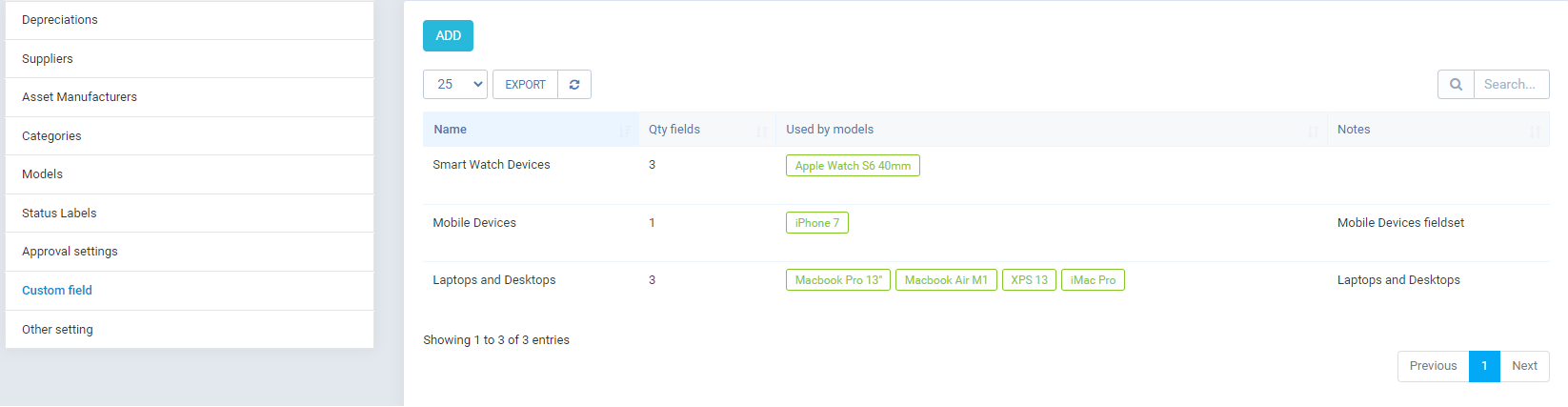 Fixed Equipment Management module for Perfex CRM by GreenTech_Solutions