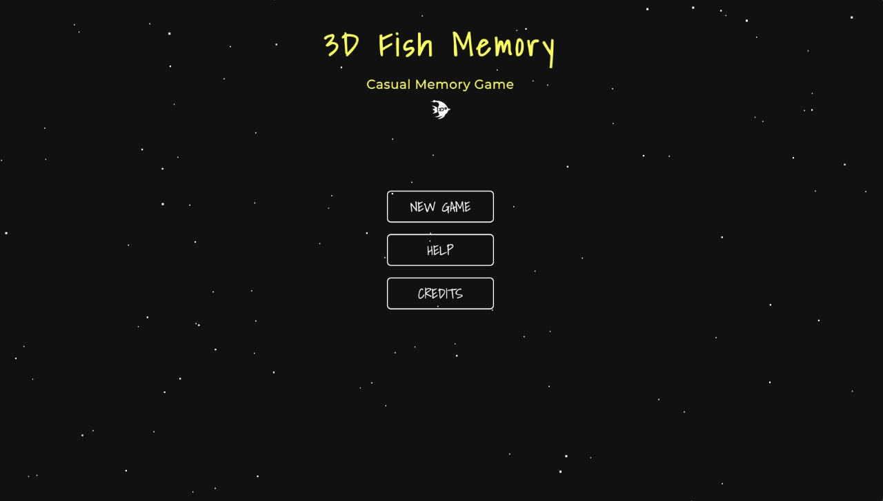 3D Fish Visual Memory - Cross Platform Puzzle Game by raizensoft | CodeCanyon