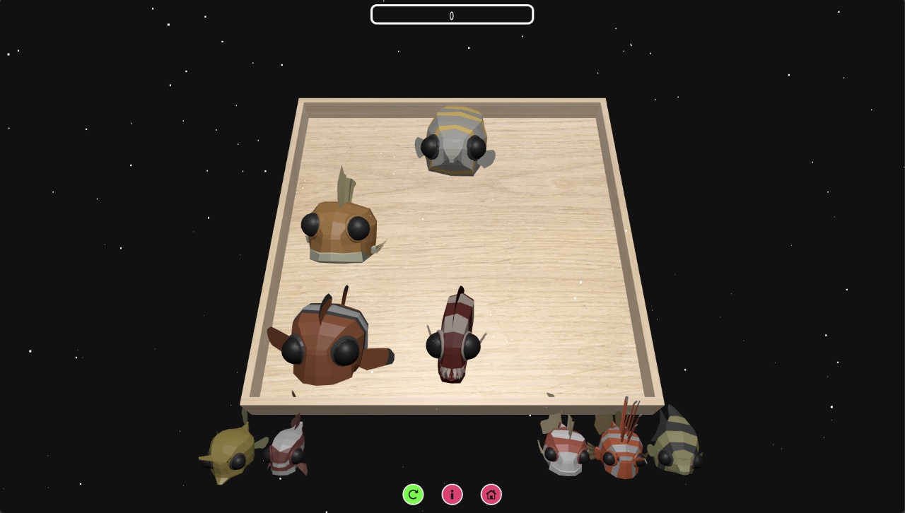 3D Fish Visual Memory - Cross Platform Puzzle Game by raizensoft | CodeCanyon